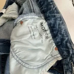MOTHER | Jeans | Mother The Looker Sacred Slit Frayed Hem Jeans Size 28 ...